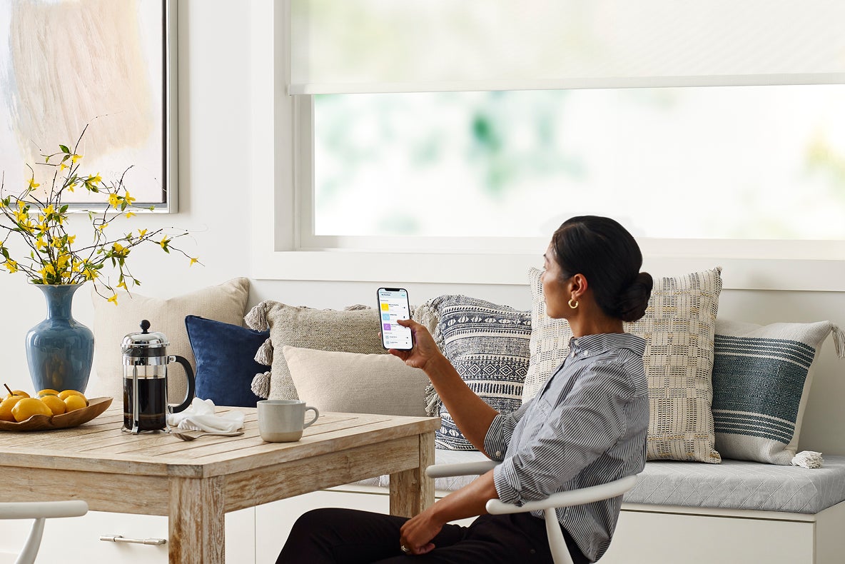 Custom Vertical Cellular Shades