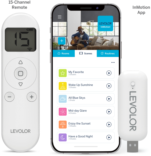 Custom Roller Shades / Blinds - Products | Levolor