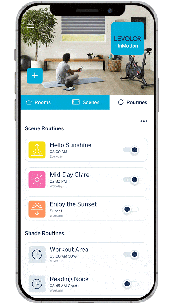 Motorized Blinds & Shades Control Options | LEVOLOR